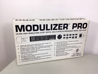 Behringer Modulizer Pro Digital Effects Processor Studio Tested | eBay