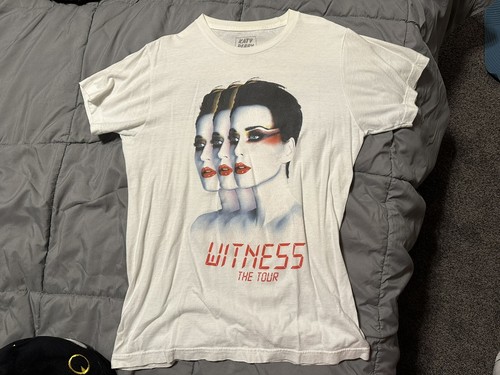 Katy Perry Witness: The Tour White Tee T-Shirt Small | eBay