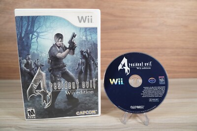NINTENDO Wii RESIDENT EVIL 4 Wii EDITION VIDEO GAME COMPLETE CIB | eBay