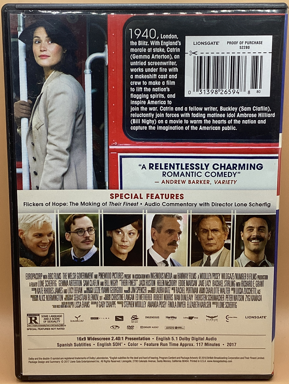 Their Finest DVD 2016 **Buy 2 Get 1 Free** - Picture 2 of 3