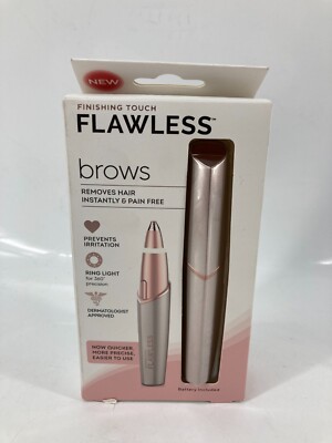 Finishing Touch Flawless Brows Eyebrow Hair Remover Electric Razor | eBay