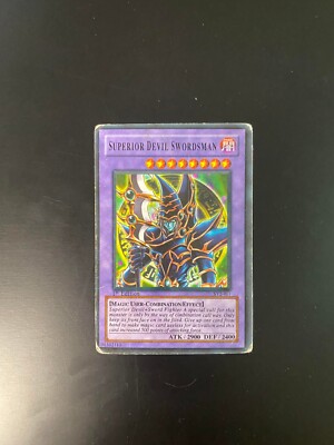 Yugioh! Superior Devil Swordsman 1st EDITION | eBay