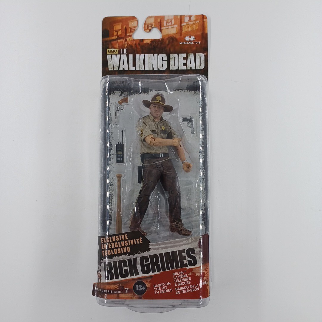 Walking Dead RICK GRIMES Series 7 Action Figure McFarlane Toys AMC TWD ...