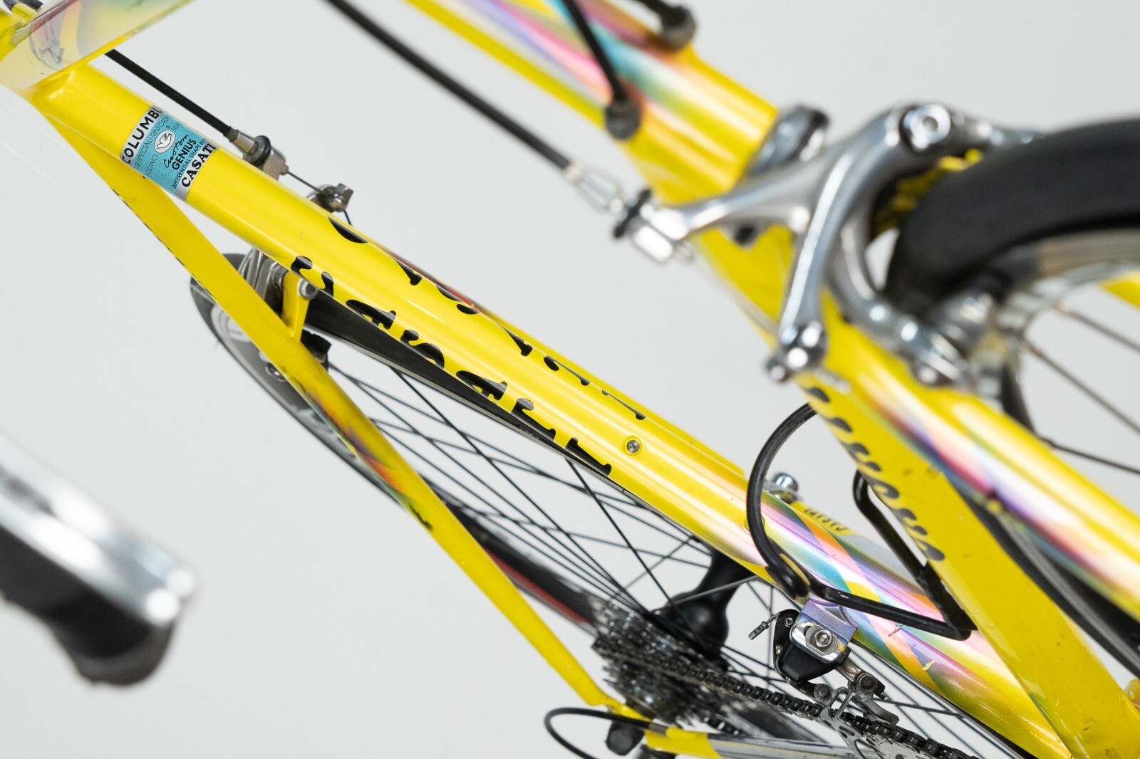 CASATI LASER 75 STEEL VINTAGE OLD CAMPAGNOLO CHORUS RECORD COLUMBUS ...