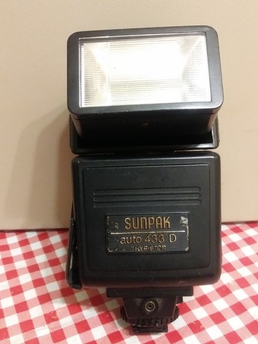SUNPAK Auto 433 D Thyristor Electronic Flash | eBay