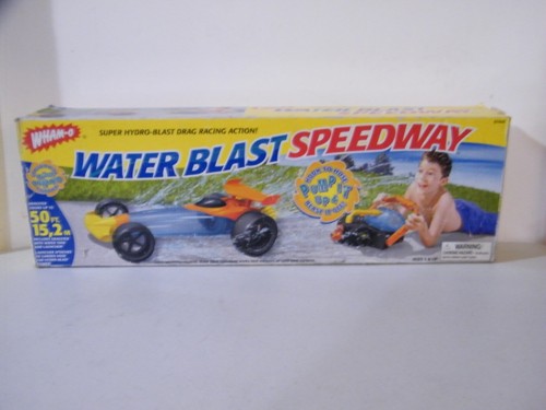 Wham O Water Blast Speedway Hydro Dragster Drag Race Car Kids Yard Toy ...