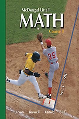 McDougal Littell Math Course 3 Ser.: McDougal Littell Math Course 3 by ...
