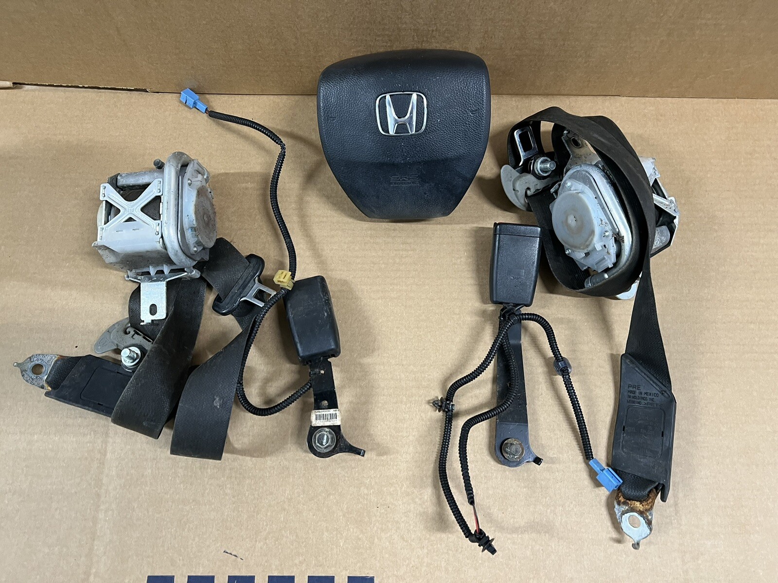 2013-2014-2015-2016-2017 Honda Accord Drive Wheel Airbag & Seatbelts | eBay