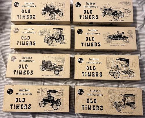 Lot of 8 different Hudson miniatures old timers | eBay