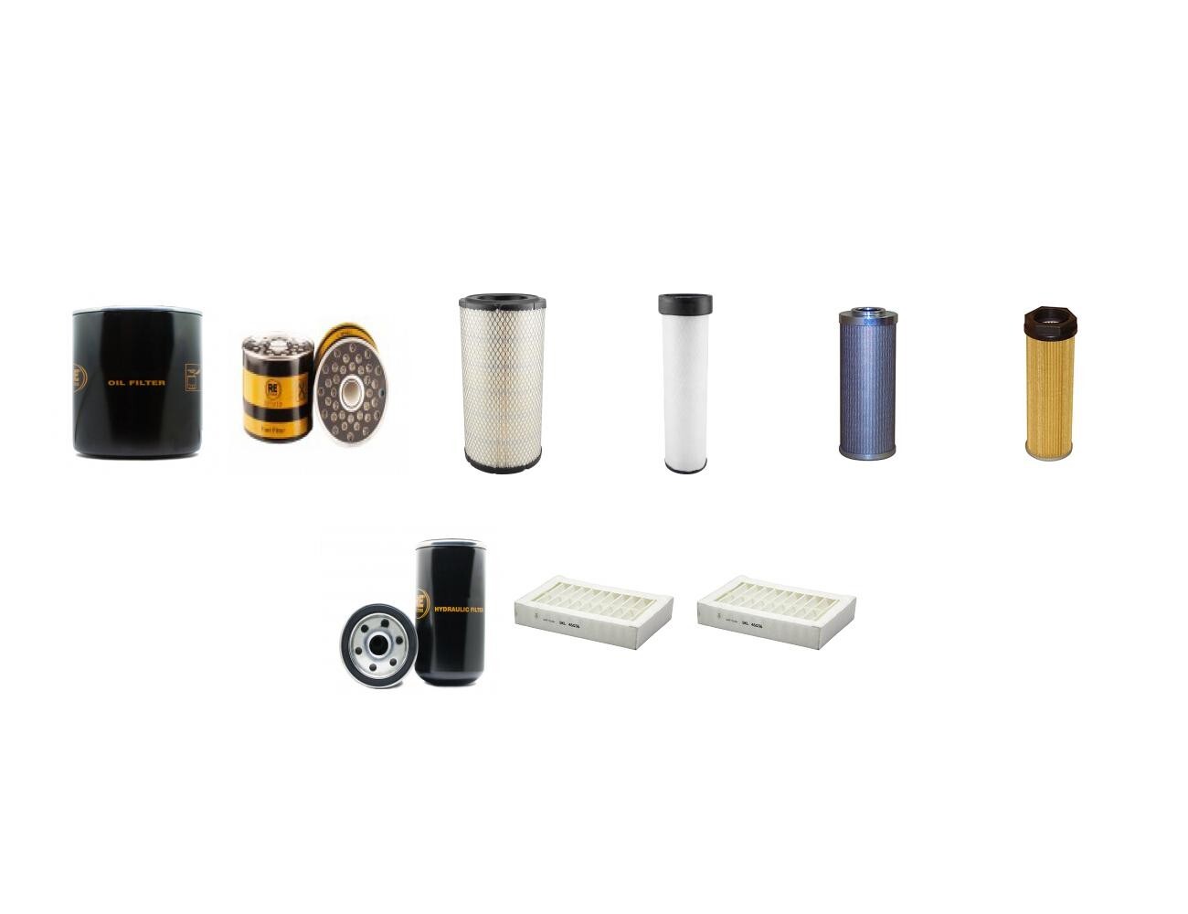 Filter Service Kit Fits Manitou MLT633-120 LS Series 1 | eBay