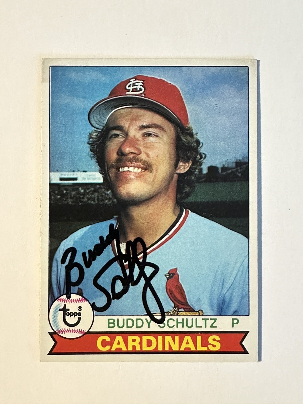 Buddy Schultz Cardinals Signed 1979 Topps Baseball Card #532 [0378] | eBay