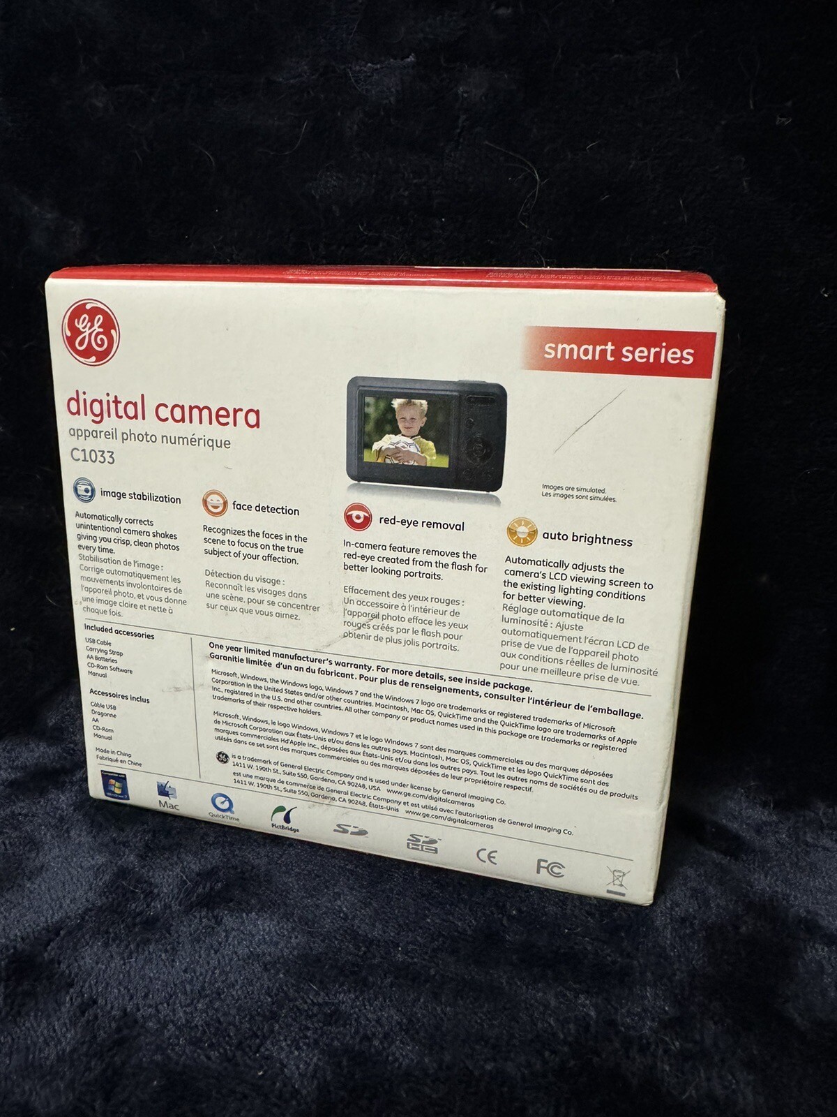 GE C1033 10.1MP Digital Camera - Black for sale online | eBay