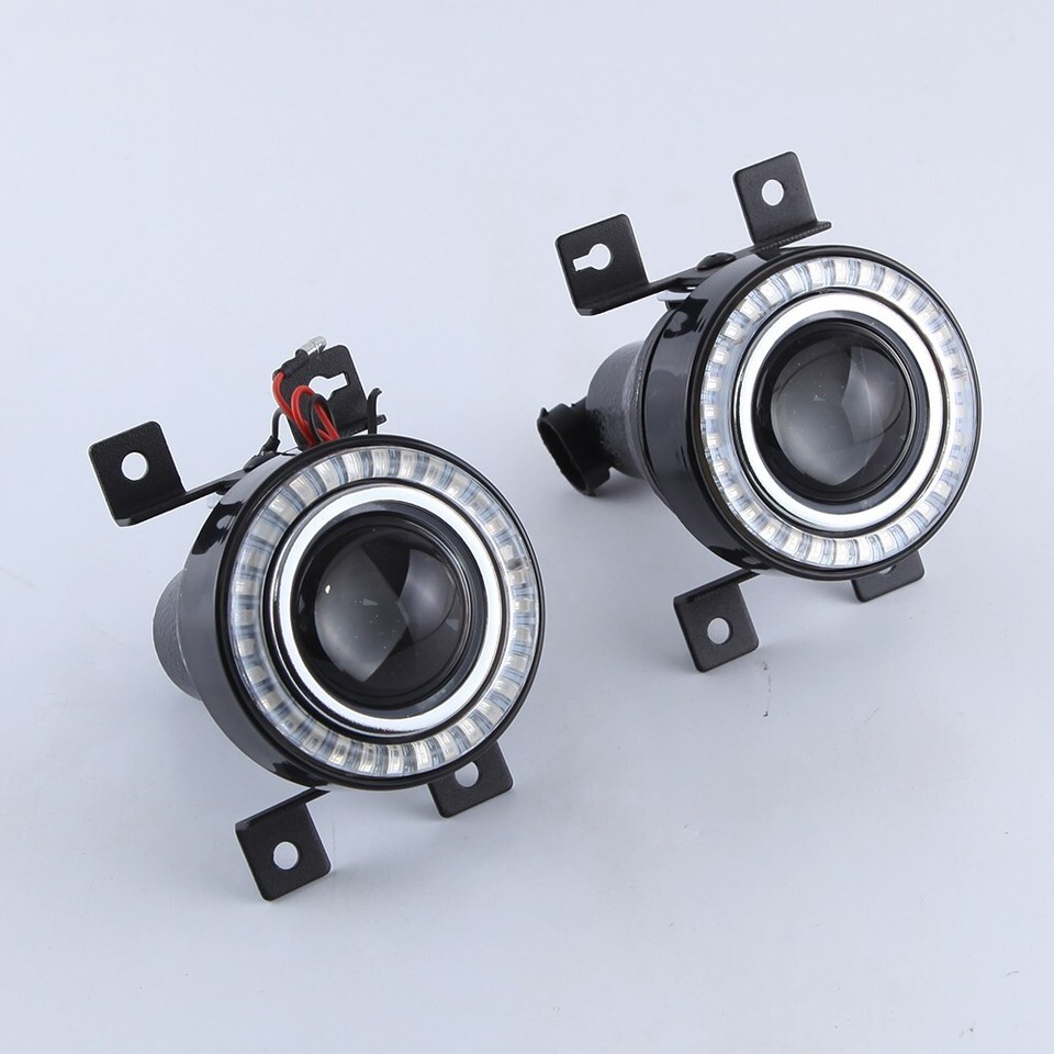 Blue LED Fog Lights For 2016-2019 Honda Civic DRL Halo Projector Lamp ...