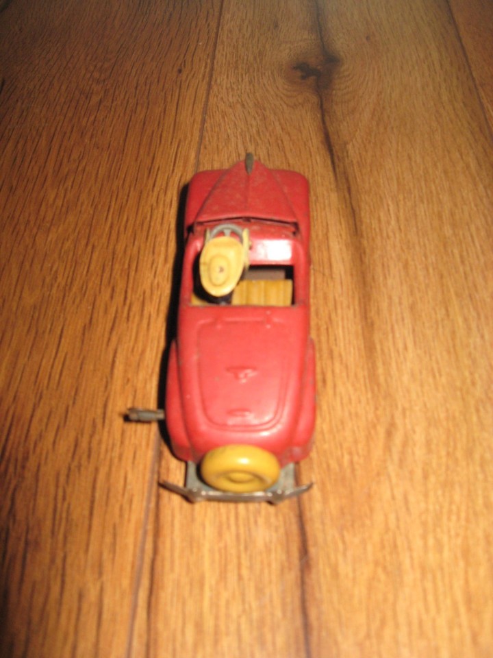 Vintage Antique Red Wind Up Convertible Car Made In Occupied Japan ...
