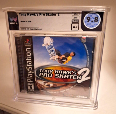 Tony Hawk's Pro Skater 2 Sony PlayStation PS1 Sealed New WATA 9.8 A+ ...