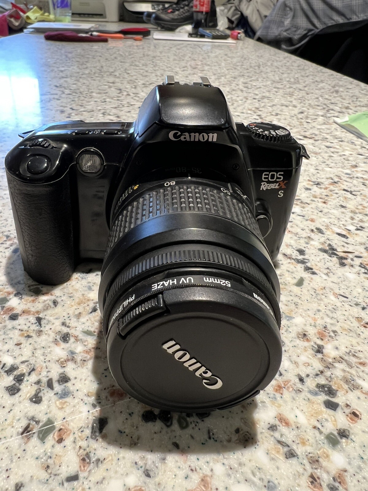 Canon EOS Rebel XS Camera Zoom Lens 35-80mm Excellent Condition And ...