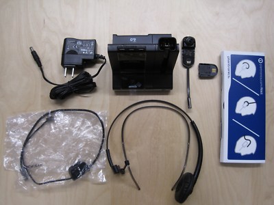 Plantronics WO2 DECT 6.0 Bluetooth Base with WH500 Wireless Headset | eBay