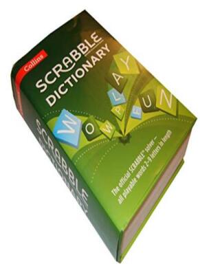 COLLINS SCRABBLE DICTIONARY - 2014 EDITION - HARDBACK - 885 PAGES By ...