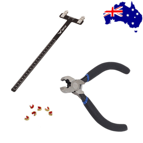 Archery Bow String Nock Points D-Loop Plier T Square Ruler 6 Brass ...