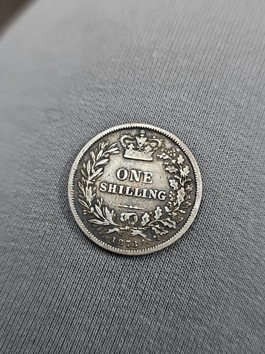 1873 ONE 1 SHILLING SILVER QUEEN VICTORIA COIN | eBay UK