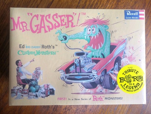 Revell Mr Gasser Ed Big Daddy Roth Model Kit Sealed Mint Condition Rat ...