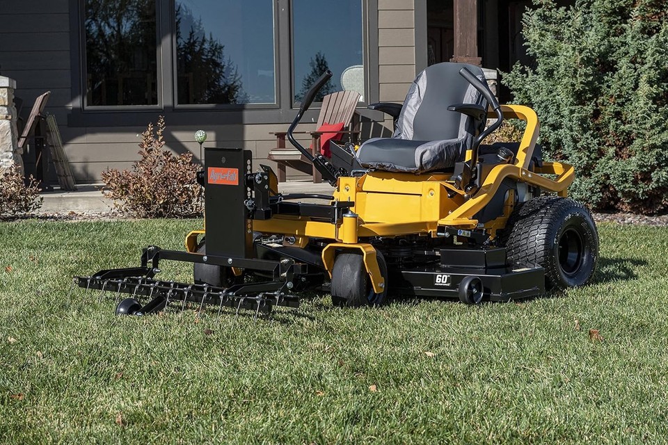 Agri-Fab 45-0629 48" Zero Turn Riding Lawn Mower Front Mount Dethatcher ...