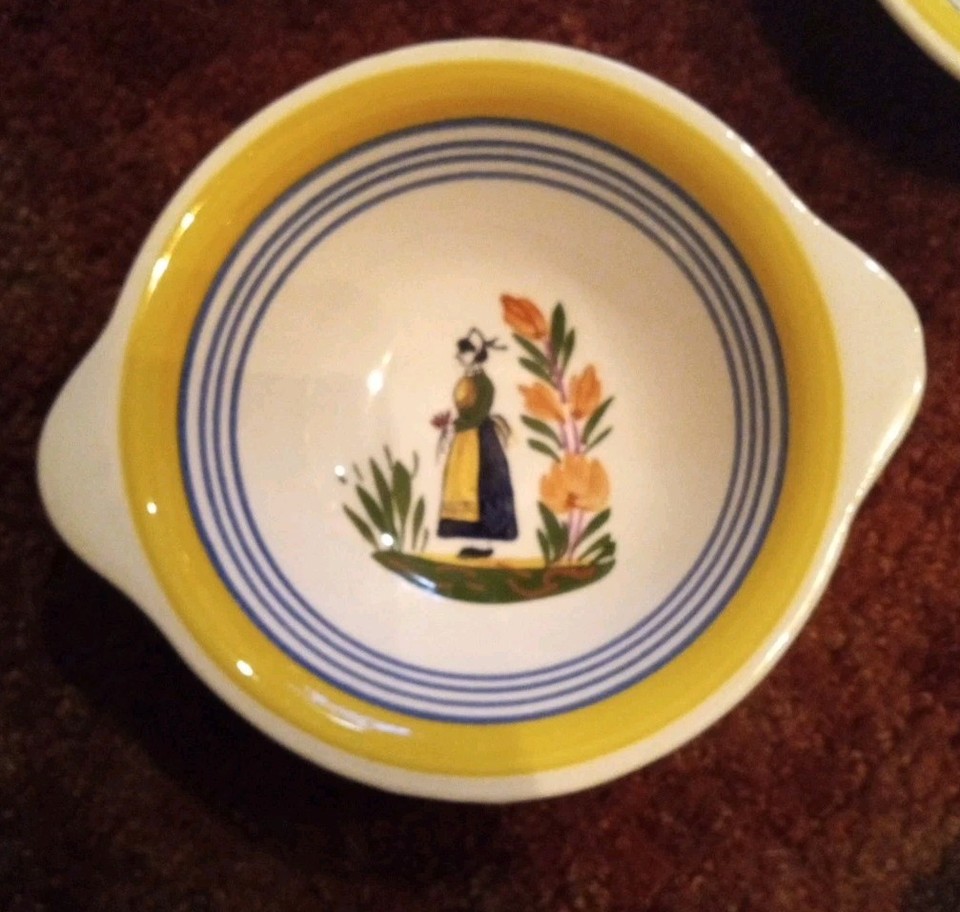 Blue Ridge Southern Potteries Colonial Hand Painted French Peasant ...