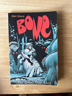 BONE Vol. 2 First Edition Paperback, The Great Cow Race, Jeff Smith | eBay