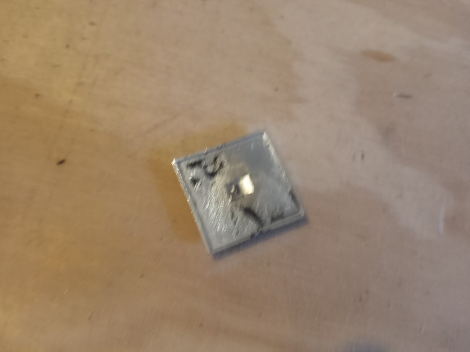 GM Mark of Excellence chrome 1 inch square Fender Emblem 84689784 OEM ...