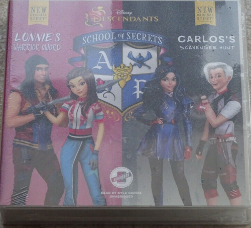 'Disney Descendants - School of Secrets Books 4 & 5' Audio Book 7 x CDs ...