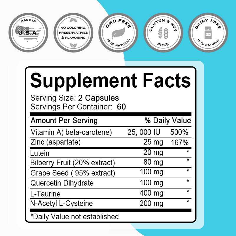 Ultra Vision Pro Health Supplement,Reduce Eye Strain,Promote Eye ...