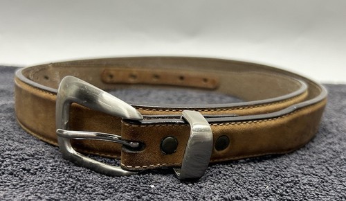 Nocona Mens Size 40 Brown Leather Vintage Belt (L2) | eBay