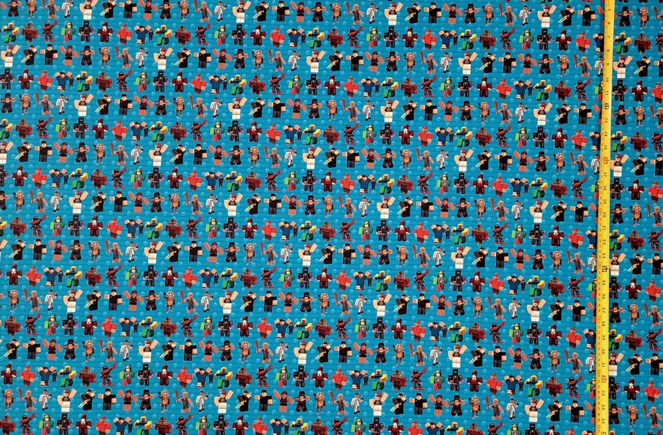 ROBLOX FABRIC (HALF-YARD OR 1-YARD) | eBay