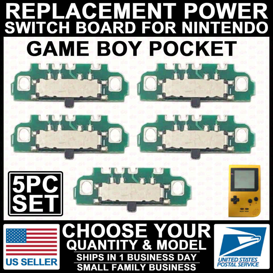 Power Switch Part Board Replacement Game Boy/Pocket/Color/Advance/GBA ...