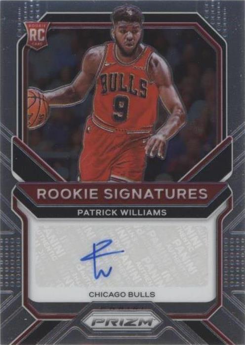 2020-21 Panini Prizm - Rookie Signatures Patrick Williams #RS-PWL (AU ...