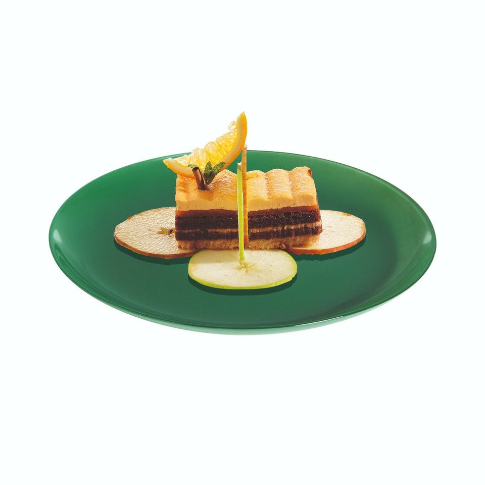 Luminarc Arty Translucent 18pc Opal Glass Dinner Set Dinnerware Summer ...