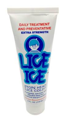 Lice Ice Natural Head Lice Treatment Hair Gel, Also Scabies. LiceIce ...