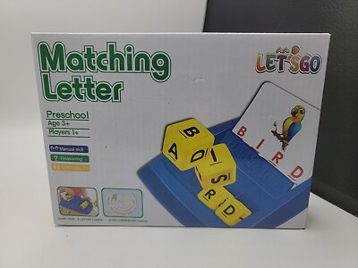 Let's Go Educational Game Matching Letter Preschool 3+ EUC | eBay