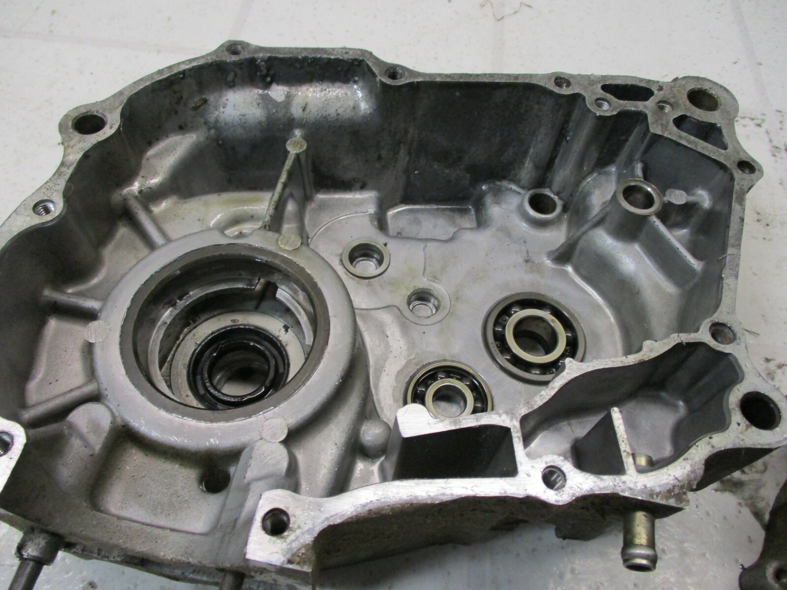 97 1997 Honda XR100R XR 100 R Motorcycle Motor Crankcase Crank Case ...