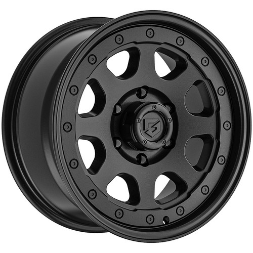 Gear Off-Road 774SB Nighthawk 17x8.5 6x135 +15mm Satin Black Wheel Rim ...