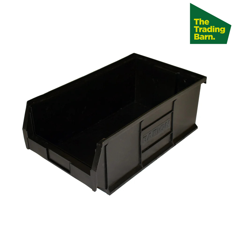 Black Plastic Parts Lin Bins Component Storage Boxes Picking Bin ...