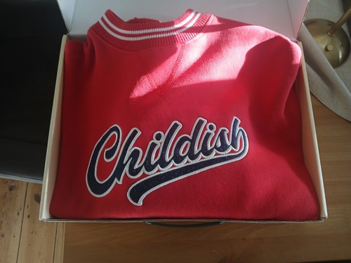 Childish TGF Red 1995 Turbo Collection Jumper Size S With Box | eBay UK