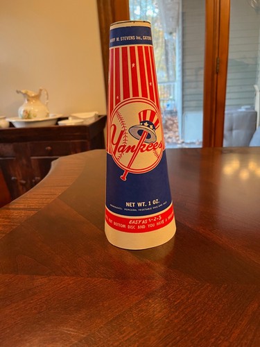 VINTAGE BASEBALL 1950's - 1960's Yankee Stadium Popcorn Megaphone | eBay