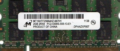2GB Apple MacBook Pro (15.4/17-inch Late 2006) DDR2 Laptop/Notebook RAM ...