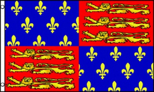 KING EDWARD III OF ENGLAND FLAG 3' x 5' - KINGDOM OF ENGLAND FLAGS 90 x ...