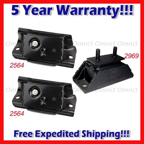 M102 Fits: 1994-1996 Ford Bronco 5.8L 4WD Engine Motor & Trans Mount ...