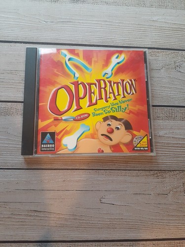 Operation CD-ROM Pc Game Hasbro Surgery Game On Cd Rom 608610991789 | eBay