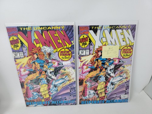UNCANNY X-MEN #281 1ST & 2ND PRINT *1991* VF * 2 BOOK LOT * | eBay