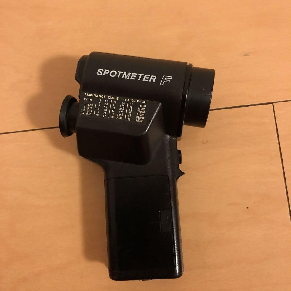 Minolta Spotmeter F Light Exposure Spot Meter Used | eBay