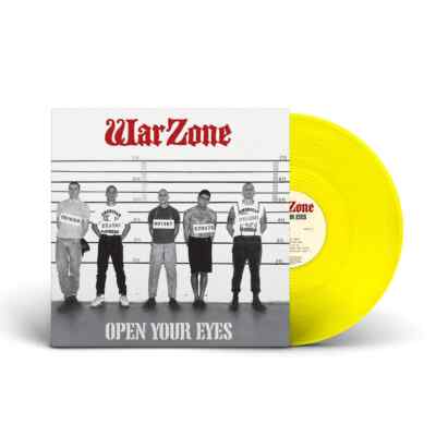 Warzone - Open Your Eyes LP - Colored Vinyl Album - PUNK CLASSIC - NEW ...
